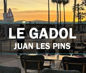 Menu Le Gadol Antibes juan les pins avec la carte, restaurant Pizza