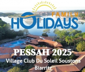 Pessah avec Family Holidays Pessah 2026 | Voyager cacher à Biarritz - Alloj