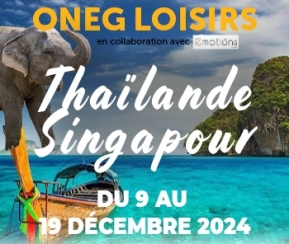 Oneg Loisirs Thaïlande/Singapour